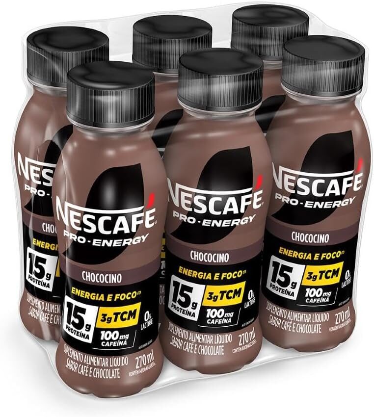 Suplemento Alimentar UHT Nescafé Pro-Energy Chococino 15g proteína ...